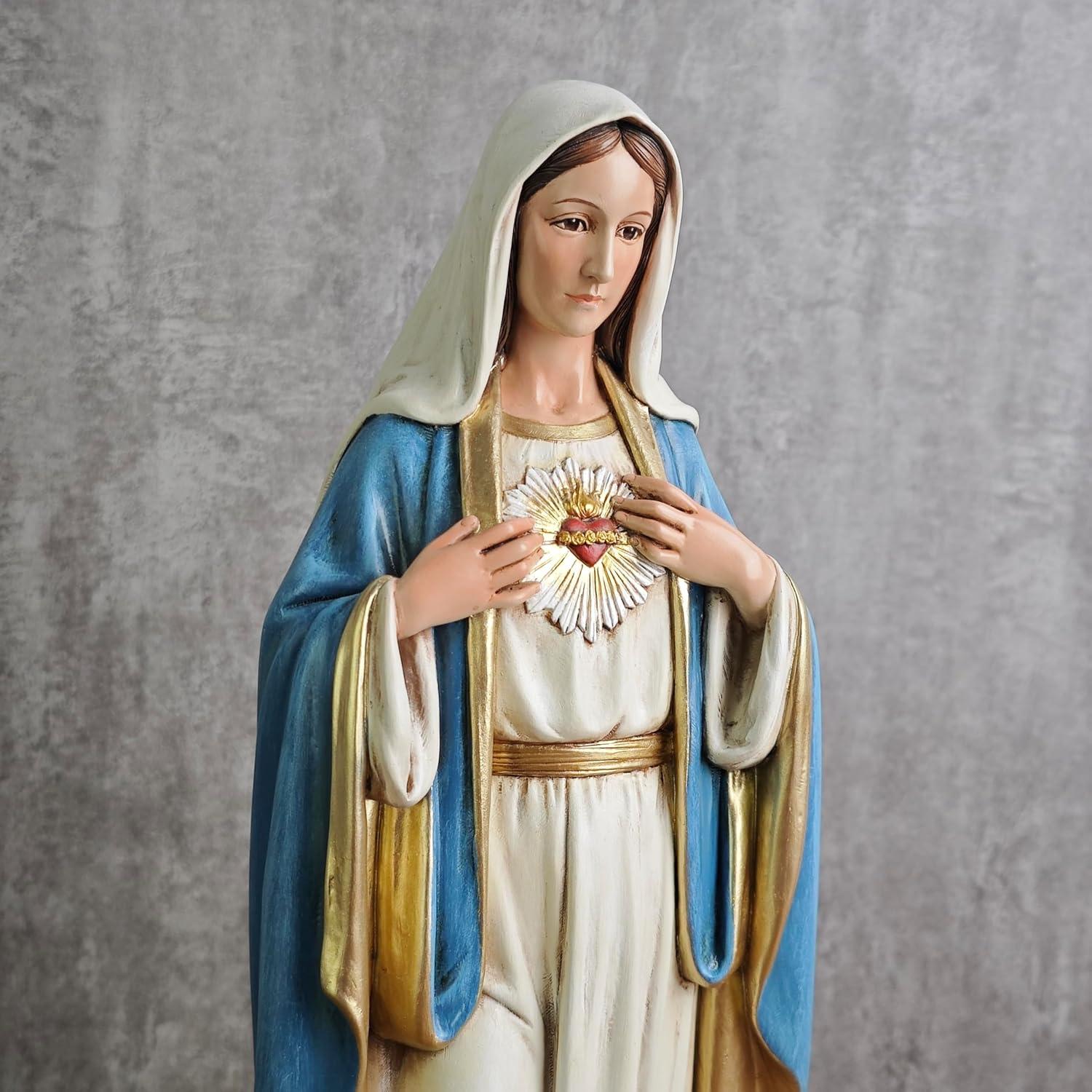Our Review: BC Catholic Immaculate Heart Virgin Mary Statue Insights ...