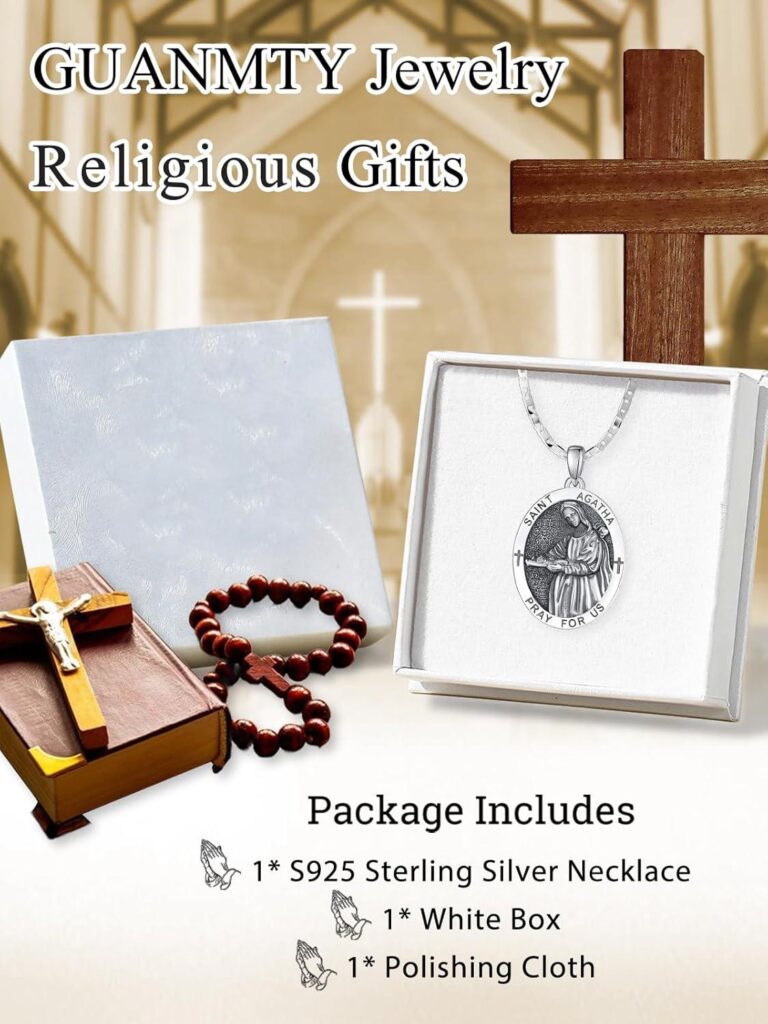 Our Honest Review of Patron Saint 925 Sterling Silver Necklace - Bible ...